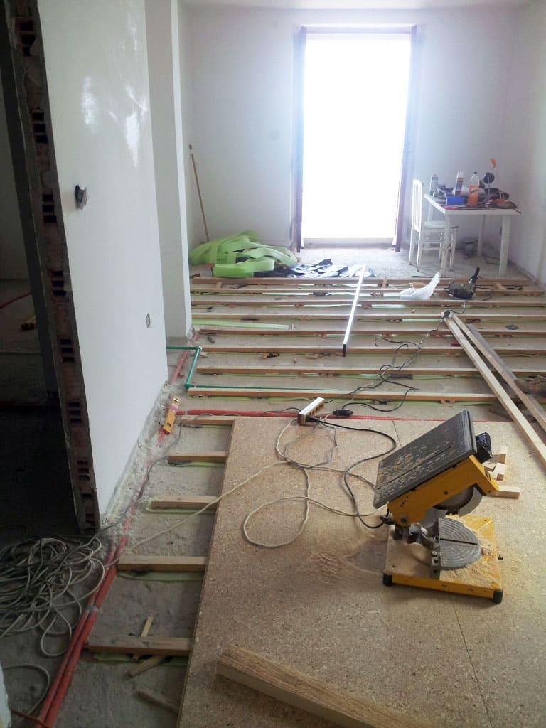 Priprema podloge galerija - Parketar Zagreb - KVALITETA PODA D.O.O.